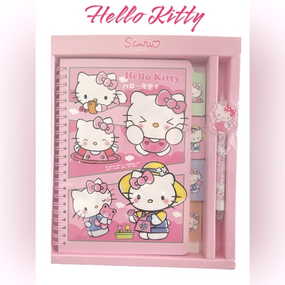 Sanrio | Office | New 2 Pc Hello Kitty Stationary Set | Poshmark
